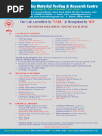 Civil Engineering Laboratory Equipment List | PDF | Concrete | Cement