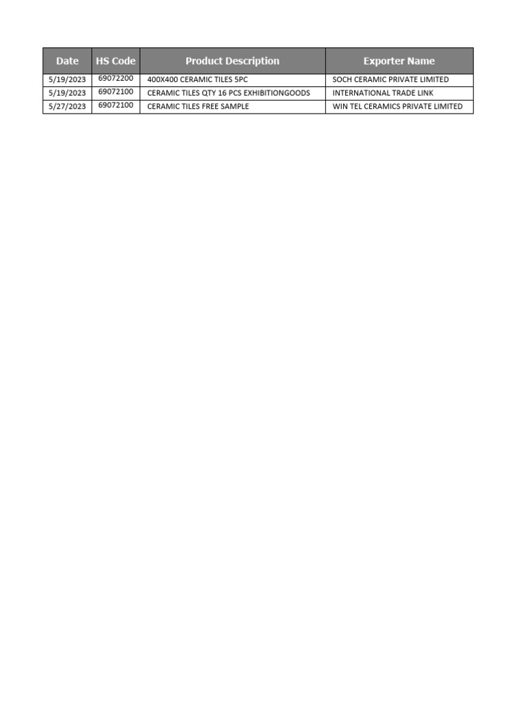 6907 Export Sample | PDF | Tile | Interior Design