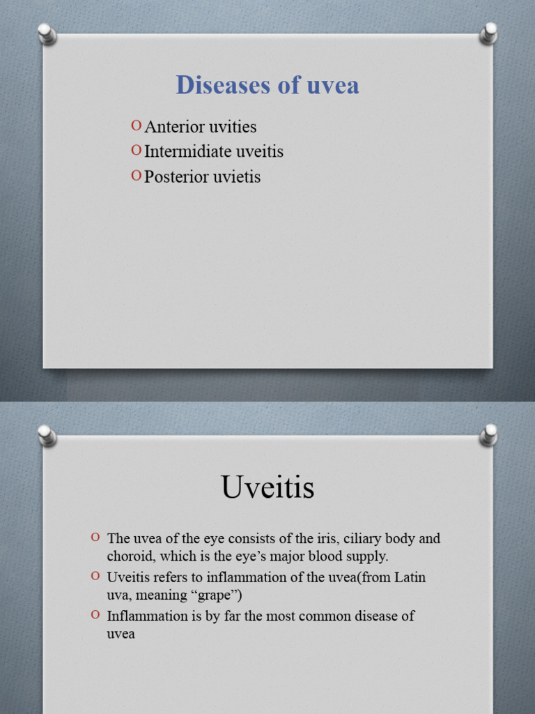 Disease of Uvea, Glaucoma and RD | PDF | Glaucoma | Ophthalmology