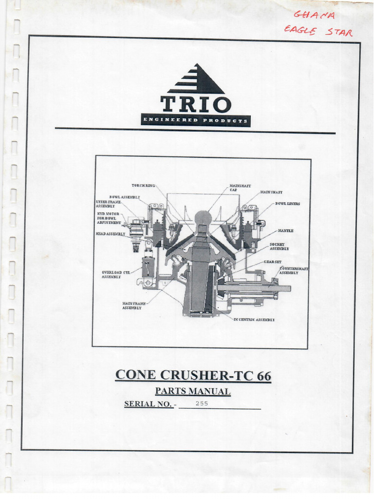 Trio Cone Crusher-Tc 66 | PDF