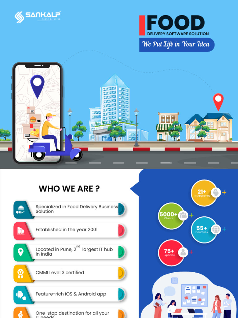 Comprehensive Food Delivery Solutions | PDF | Mobile App | Ios