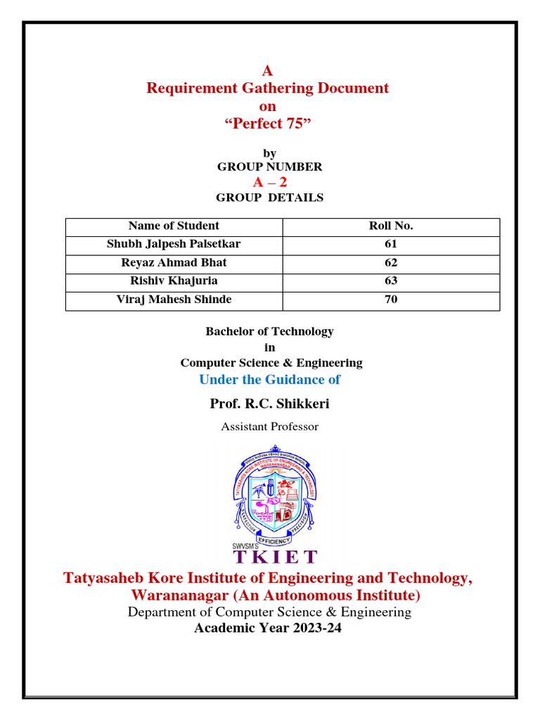 A2 Requirement Gathering | PDF | Computer Security | Security