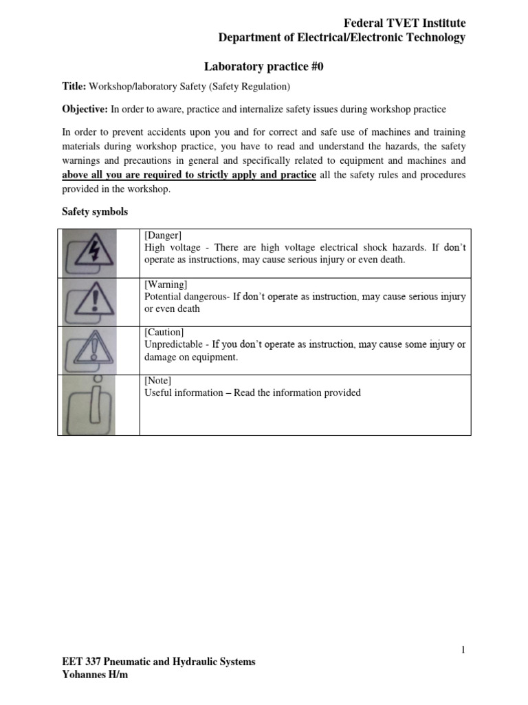 Lab - 0. Safety Sheet | PDF | Safety | Laboratories