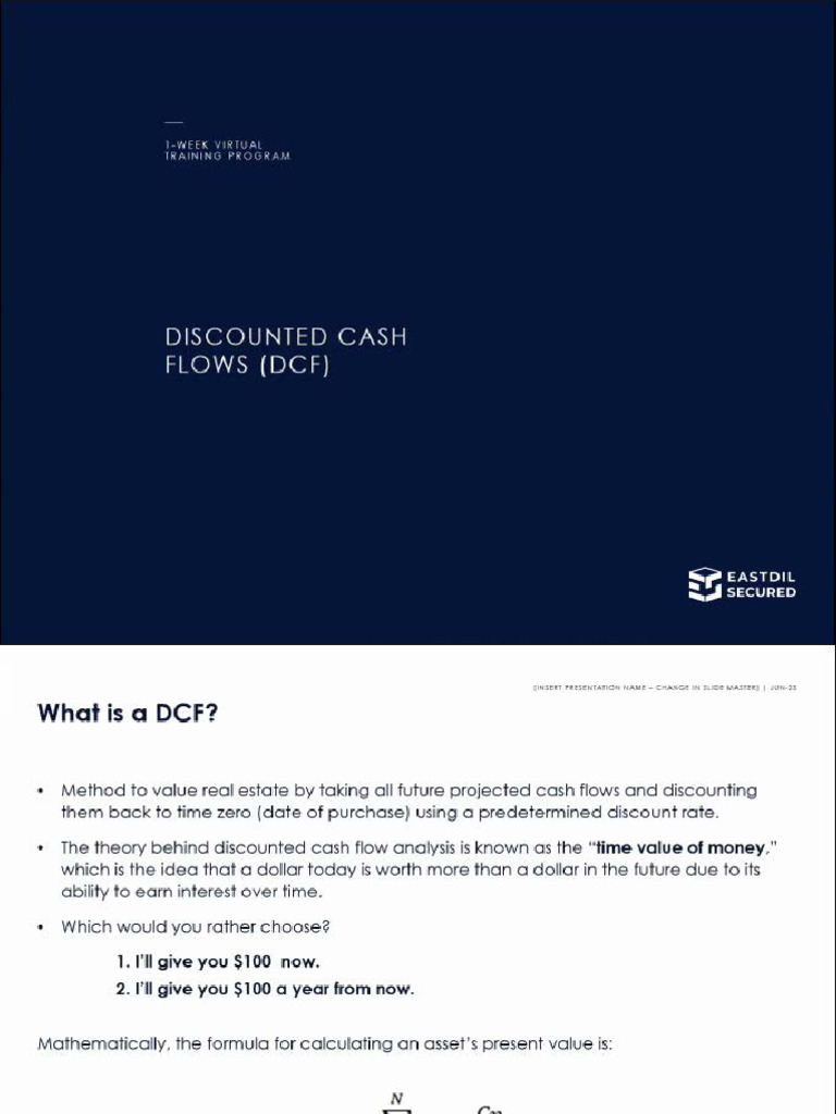 Eastdil Slides | PDF