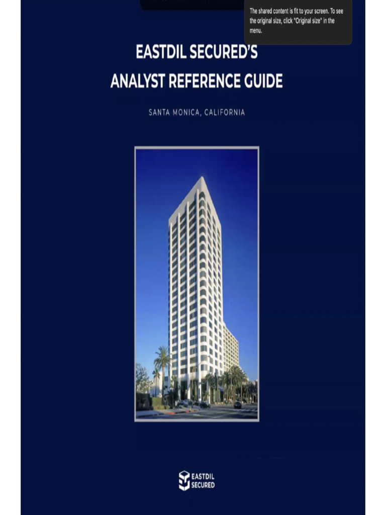 Eastdil Slides Complete | PDF