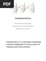 Cephalometrics Values and Classifications | PDF | Skull
