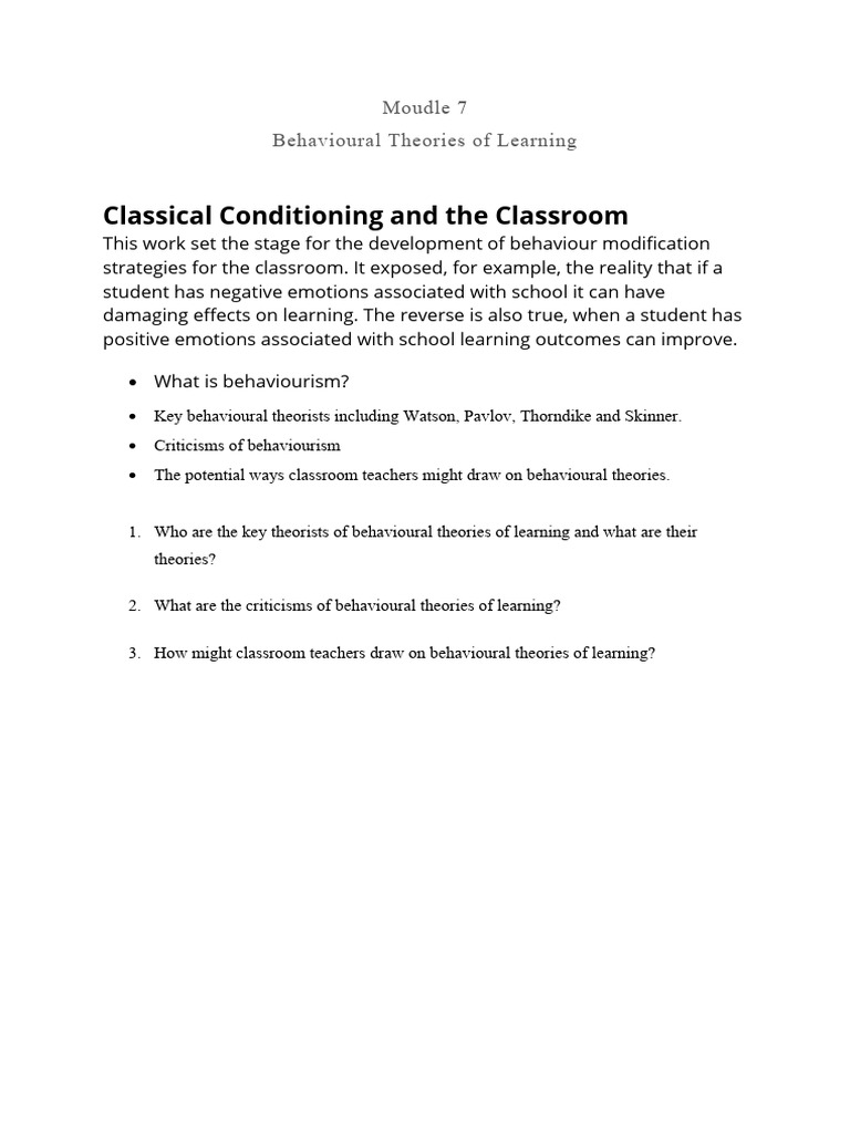 ES113 Moudle 7 Notes | PDF ES113 Moudle 7 Notes | PDF