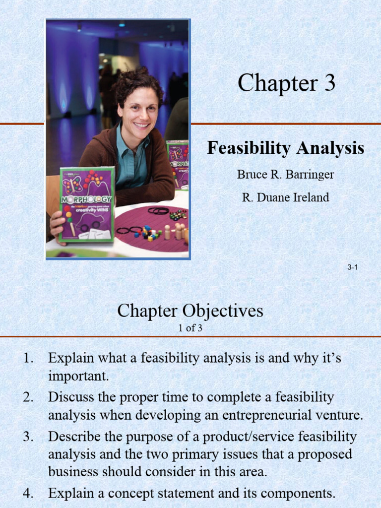 Chapter 3 Feasibility Analysiss | PDF | Feasibility Study | Startup Company
