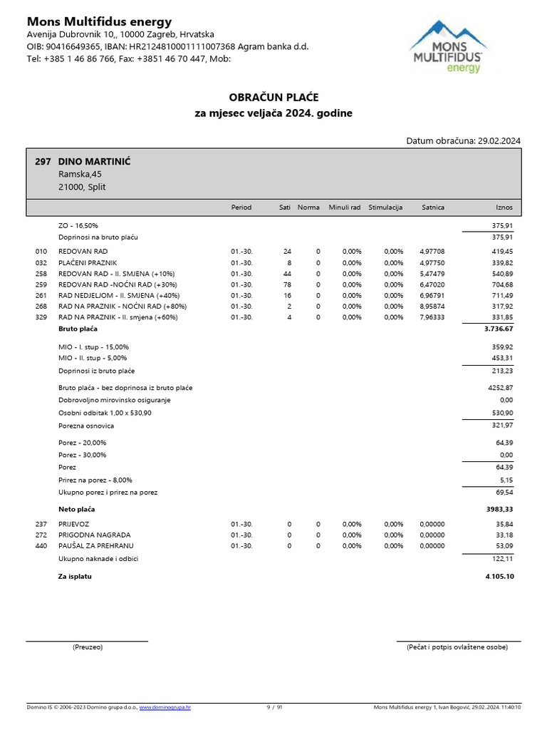 Platne Liste | PDF