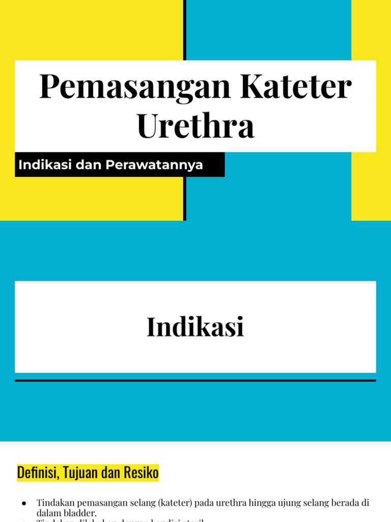 Pemasangan Kateter Urethra | PDF