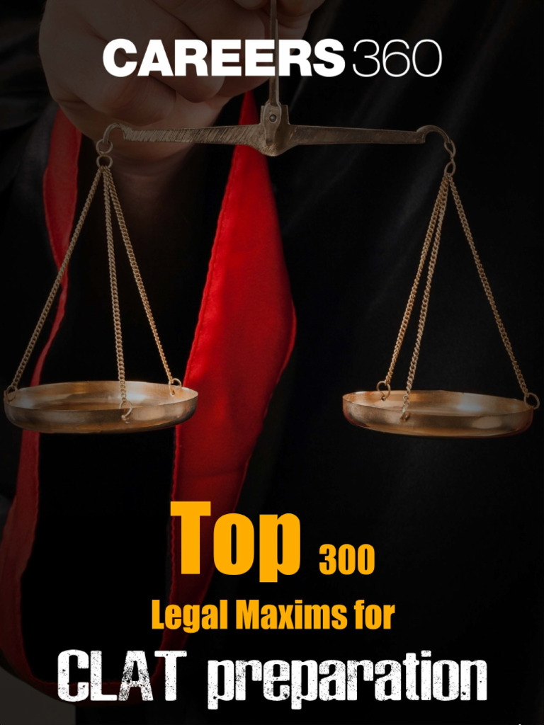 Legal Maxims for Law Entrance Exams | PDF | Jargon | Justice