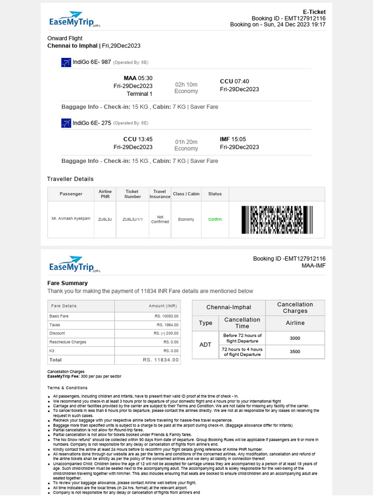 Baggage Info Check In: 15 KG, Cabin: 7 KG - Saver Fare: E Ticket ...