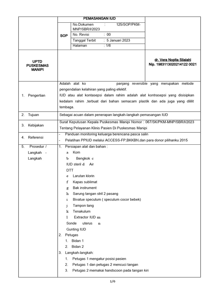 57.pemasangan Iud Fix | PDF | Sains & Matematika