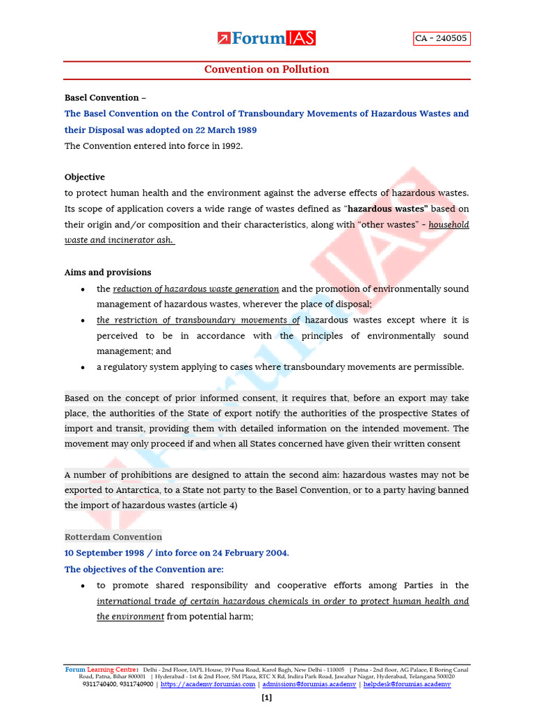 L22.1 5th May 11 AM B-1 To 5 | PDF | Hazardous Waste | Waste