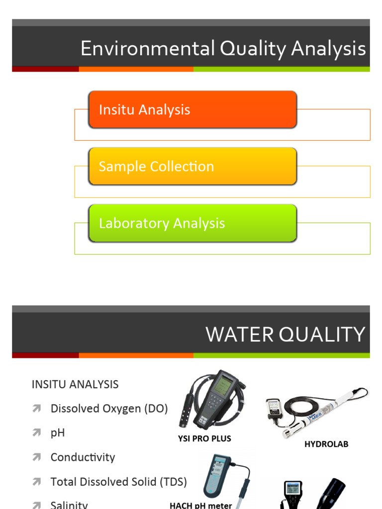 Sampling And Analysis Pdf Hydrology Physical Geography