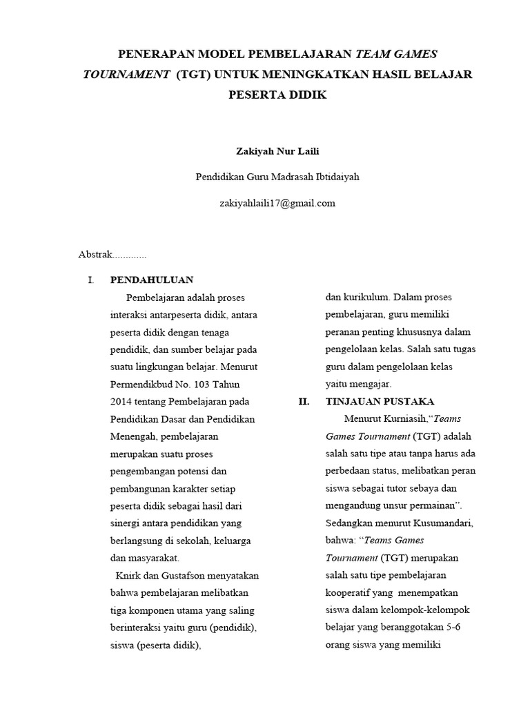 PENERAPAN MODEL-WPS Office | PDF