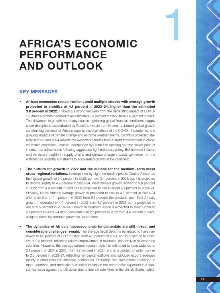 Aeo - 2023 Chap1 en | Download Free PDF | Economic Growth | Inflation