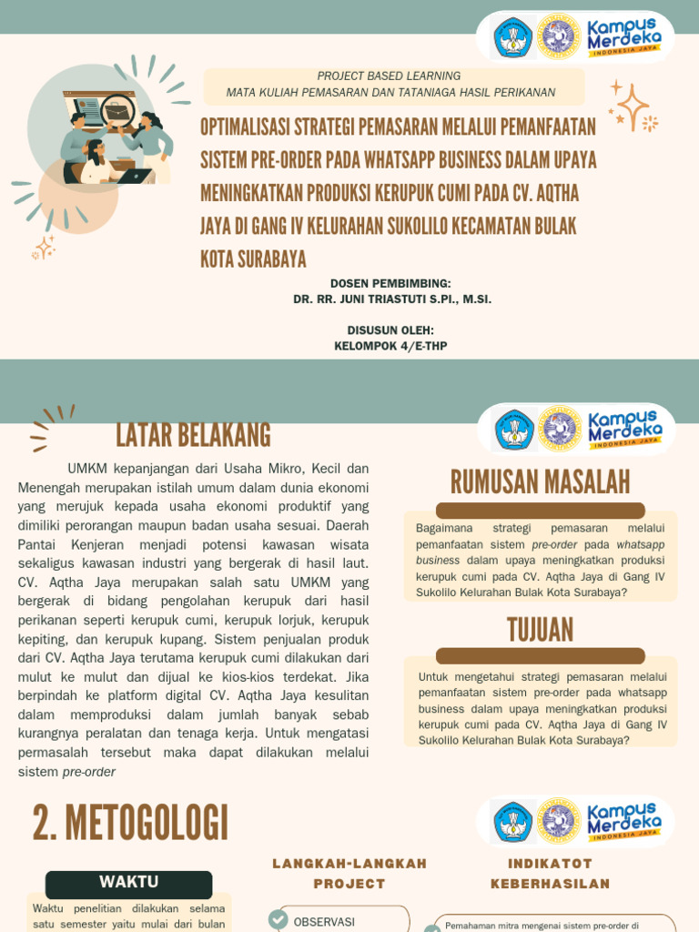 Kelompok 4E-THP - PPT Proposal Pemasaran Dan Tata Niaga Hasil Perikanan ... Kelompok 4E-THP - PPT Proposal Pemasaran Dan Tata Niaga Hasil Perikanan ...