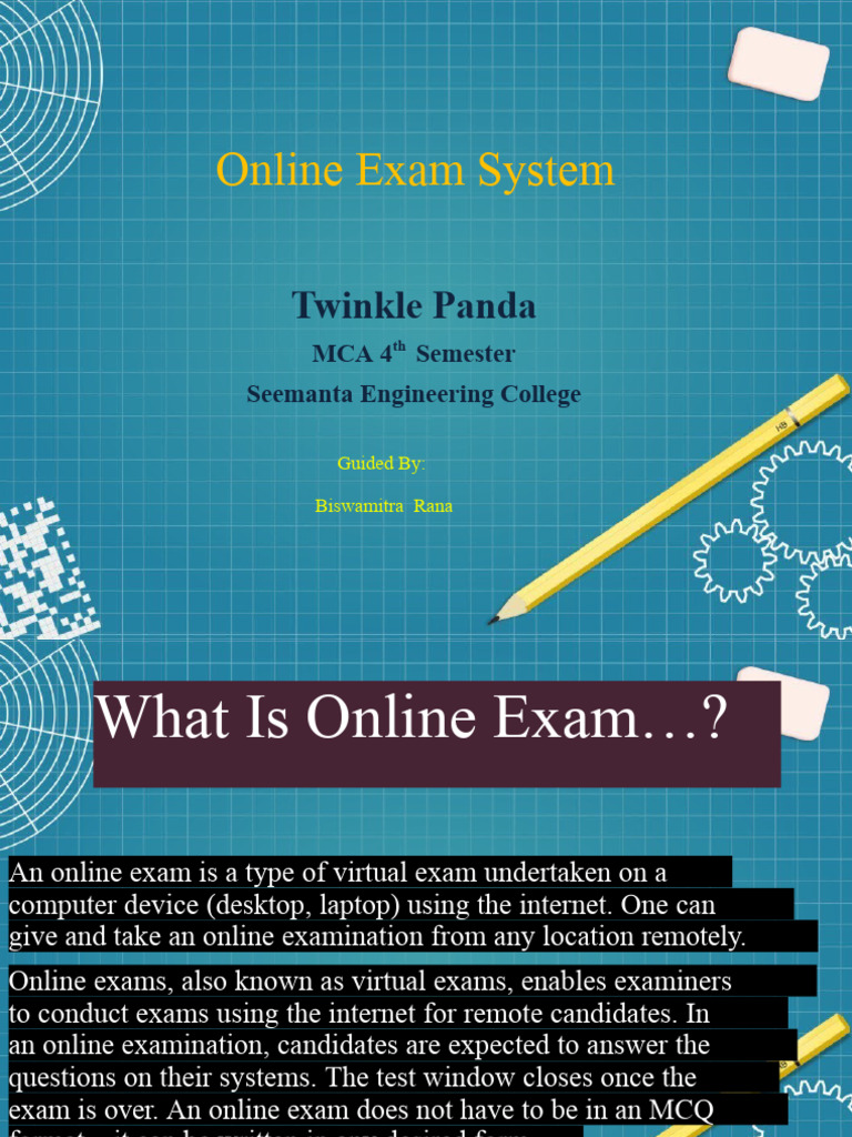 Online Exam System | PDF | Use Case | World Wide Web