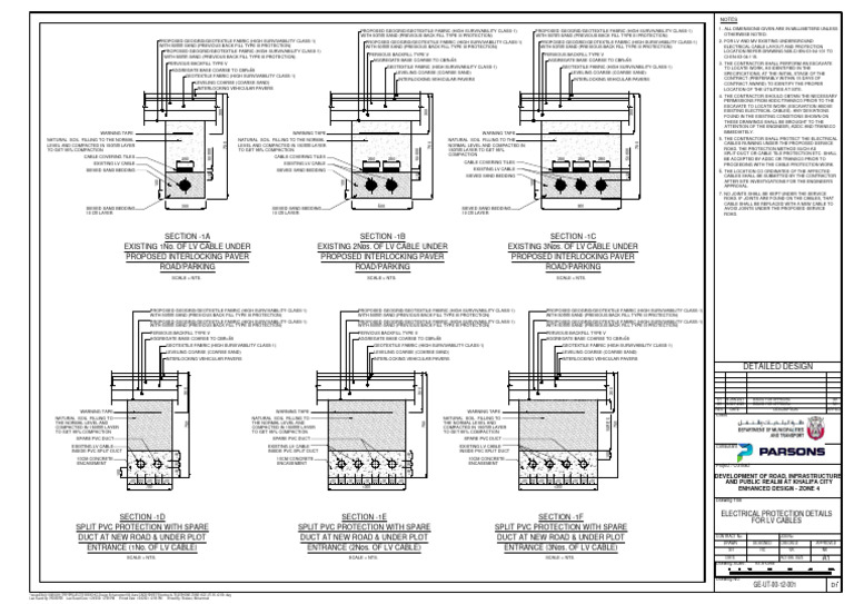LV Protection Details | PDF | Sand | Building Materials