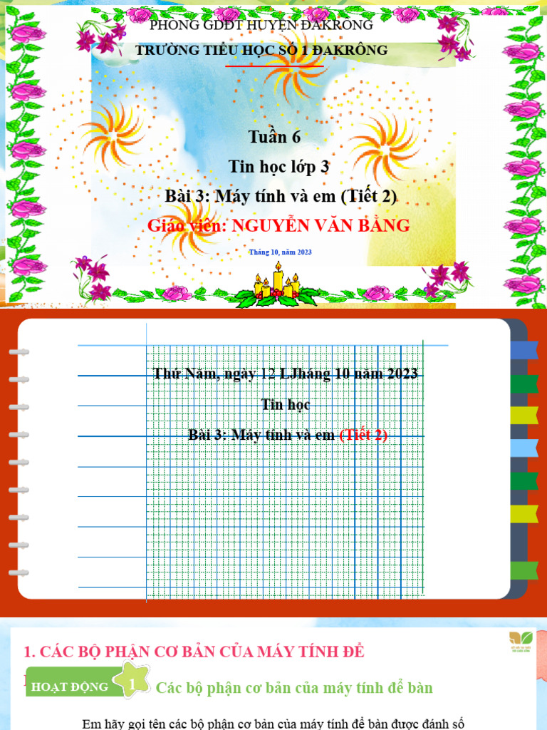 May Tinh Va em Tiet 2 | PDF