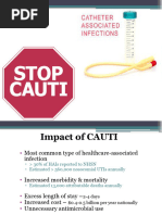 CAUTI Bundle of Care PDF | PDF | Hygiene | Health Care