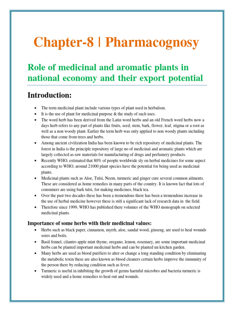 88 Chapter-8-Role of Aromatic Plants | PDF