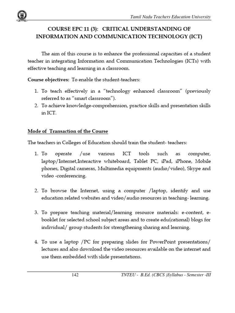 Epc 3 | Download Free PDF | Educational Technology | Computing