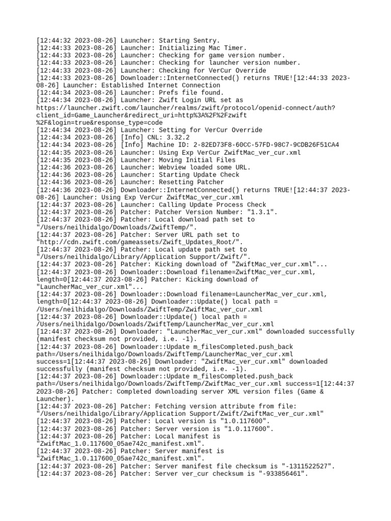 Launcher - Log (Old 2) | PDF | Download | Computer Engineering