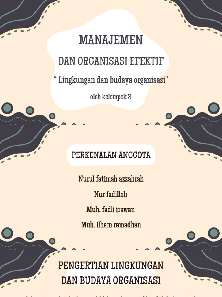 Manajemen Organisasi Dan Efektif | PDF | Karier & Perkembangan | Bisnis