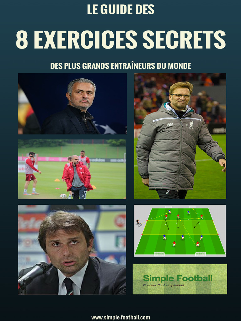 8 Exercices Secrets des Entraîneurs | PDF | Attaquant (football ...