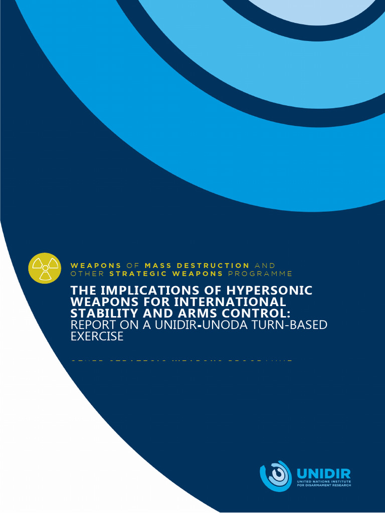 Hypersonic Weapons Tabletop Exercise Report | PDF | Intercontinental ...