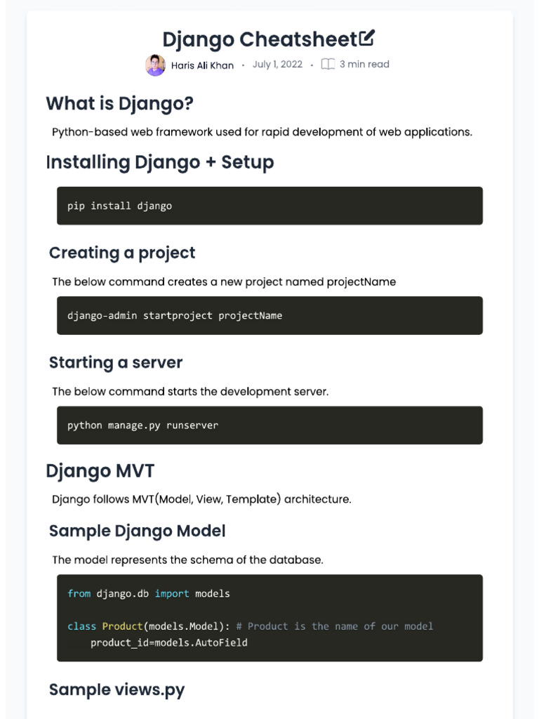 Django | PDF