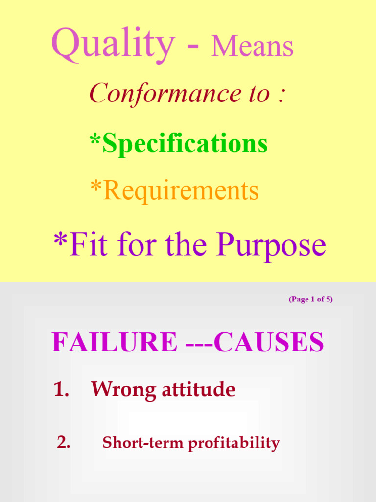 Quality Awareness | PDF | Business | Economies