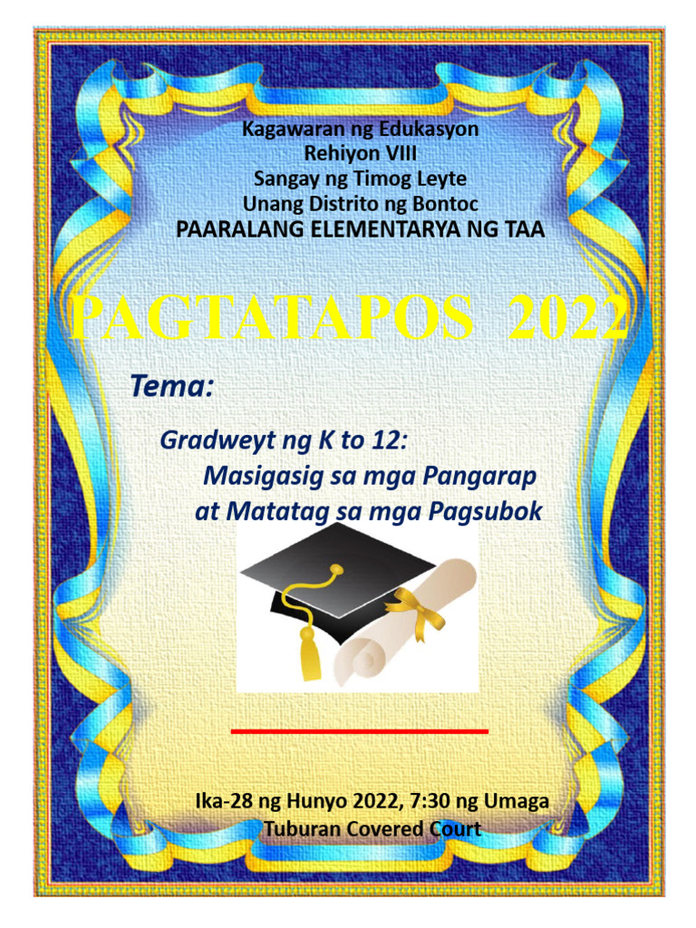 Graduation Program 2022 | PDF