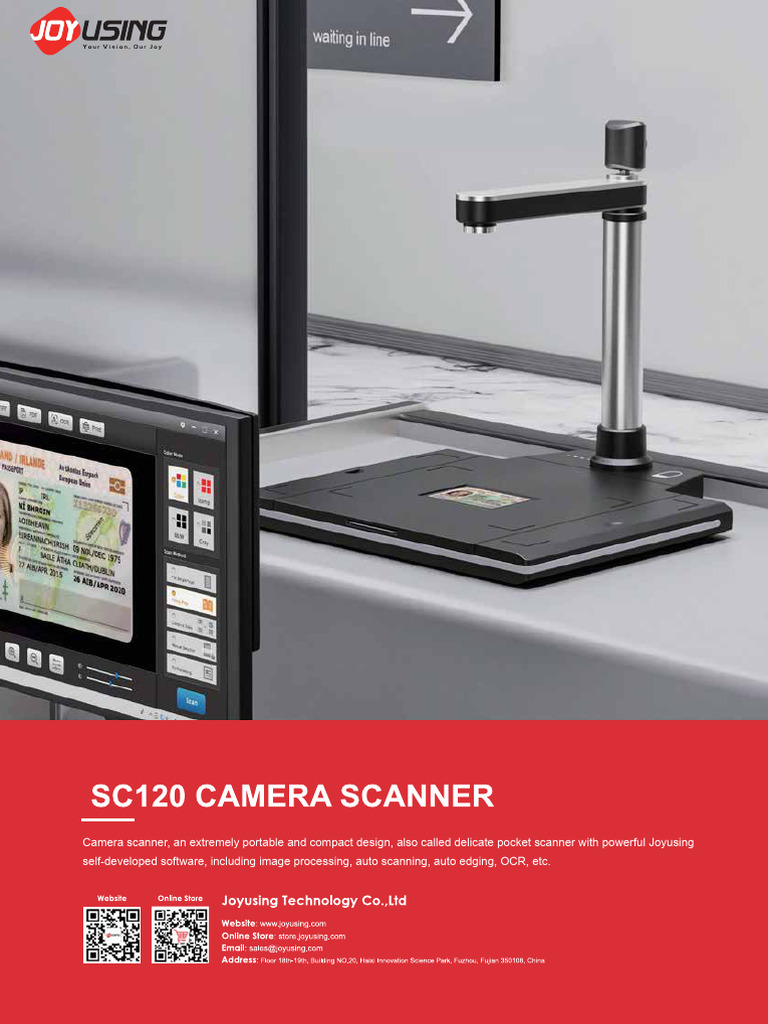 SC120 Catalog | PDF | Image Scanner | Graphics