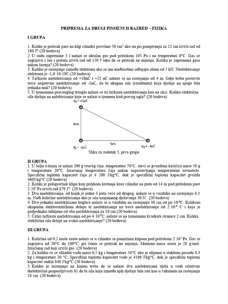 Ii Priprema Za Drugi Pismeni Ii Razred | PDF
