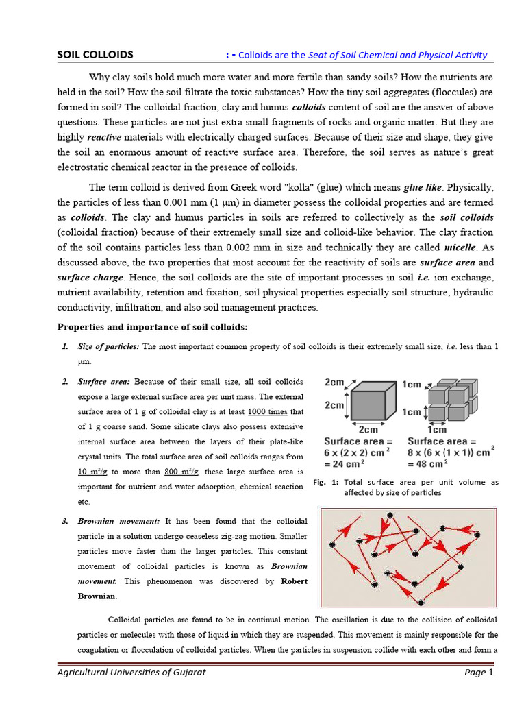 NRMH 1.1 Fundamentals of Soil Science - Part II | PDF | Soil | Ion