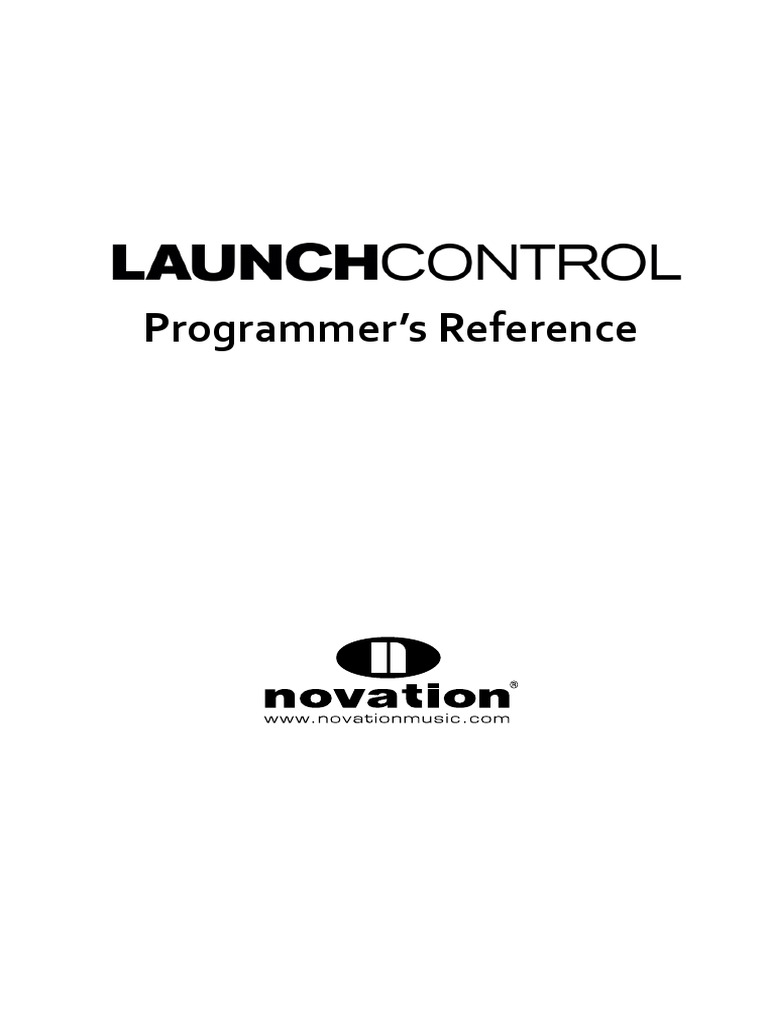 Launch Control Programmers Reference Guide | PDF | Computing | Computer ... Launch Control Programmers Reference Guide | PDF | Computing | Computer ...