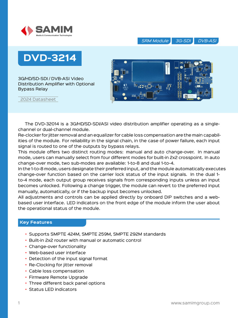 03 - Samim-DVD-3214 With Back Panel Is DVD-3214-3DRP-R | PDF | Computer ...