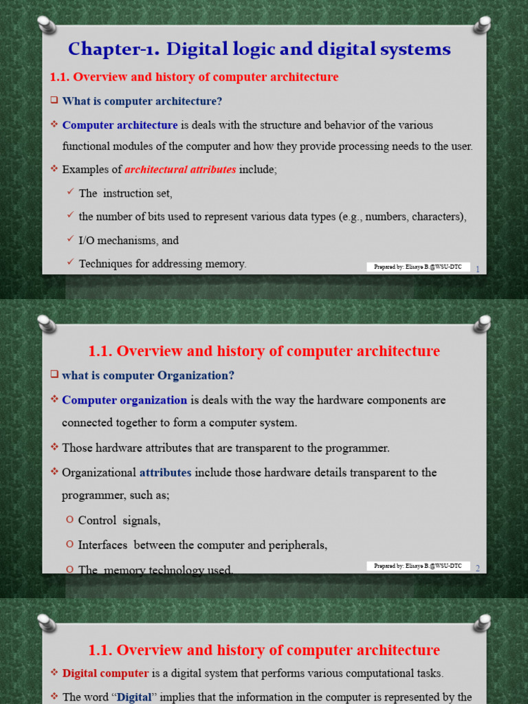 COA CH 1 | PDF | Logic Gate | Digital Electronics