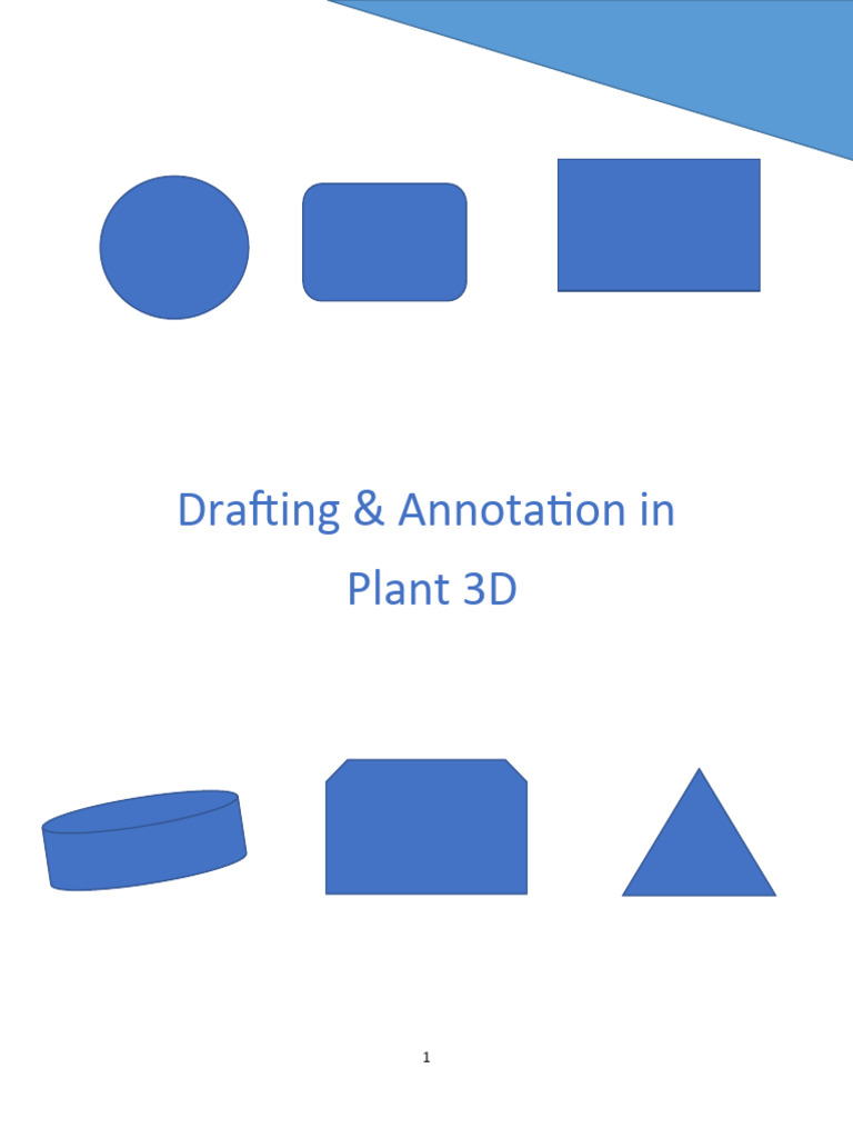 Drafting & Annotation in Plant 3D | Download Free PDF | Technical ...
