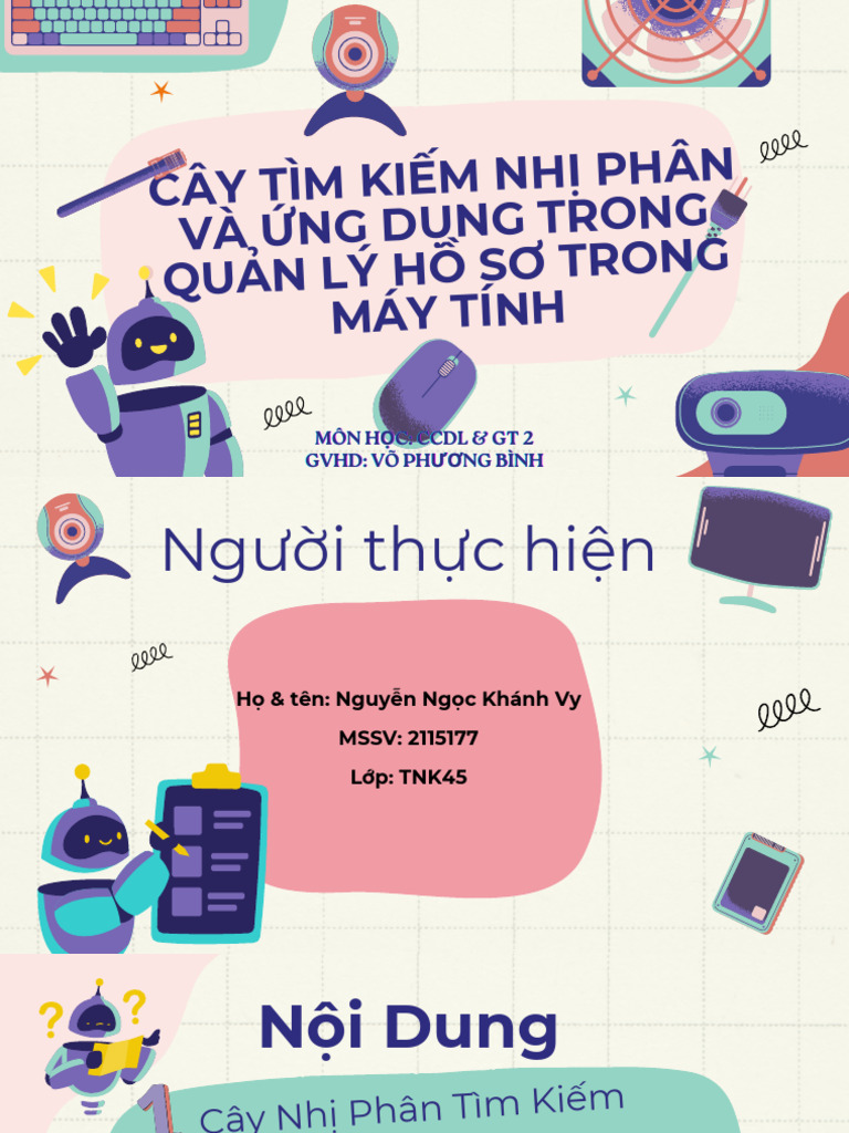 Purple and Green Modern ICT Computer Parts Classroom Quiz | PDF