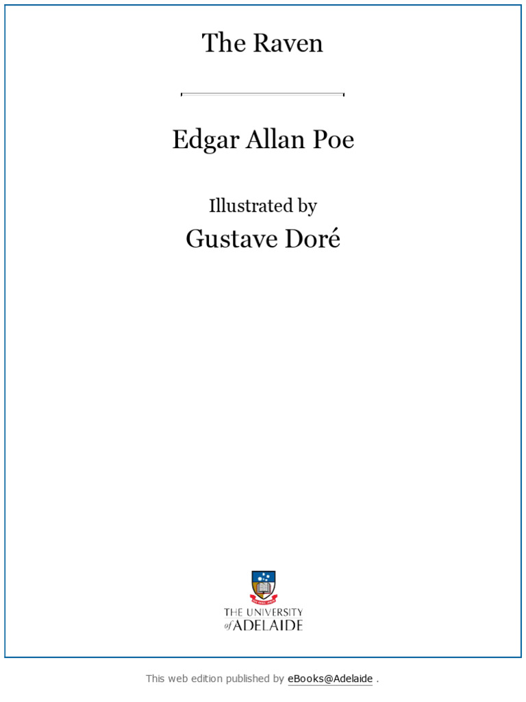 Gustave Dore's Splendid Illustrations of Edgar Allan Poe's "The | PDF ...