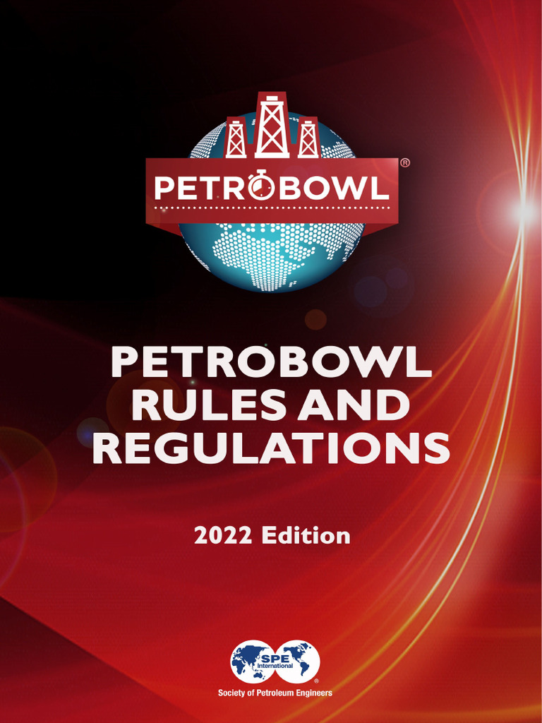 Pbowl Rules and Regulations 2022 | PDF
