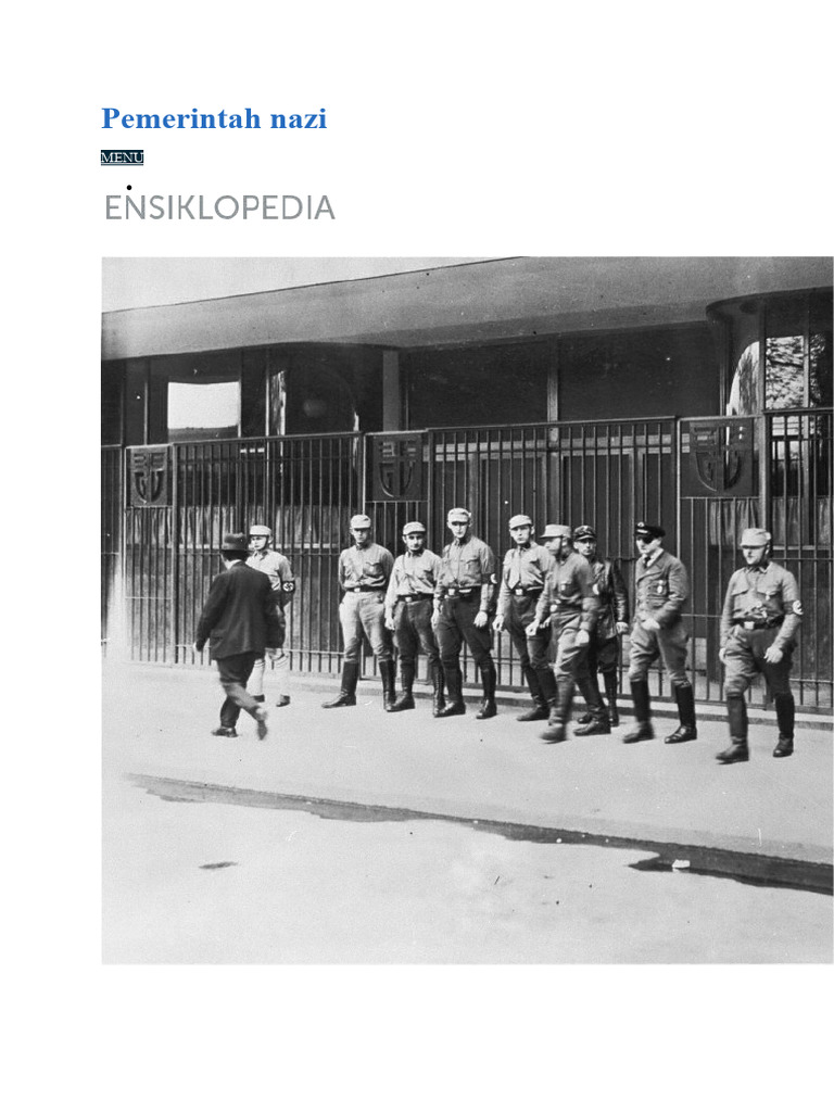 Wilayah Kekuasaan Nazi di Eropa | PDF