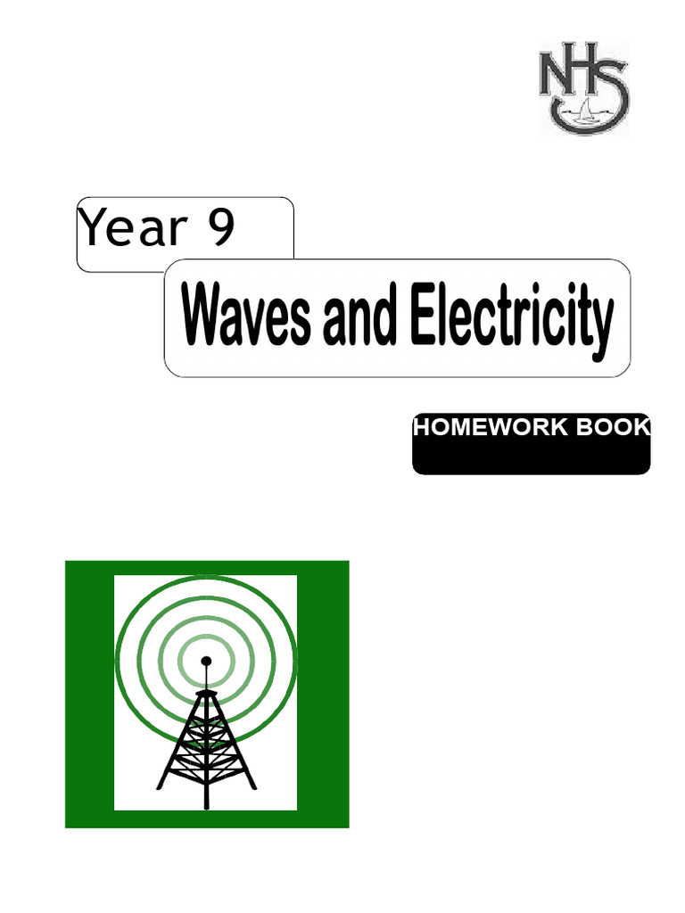 Year 9 Wave and Electricity Worksheets | PDF | Electromagnetic ...
