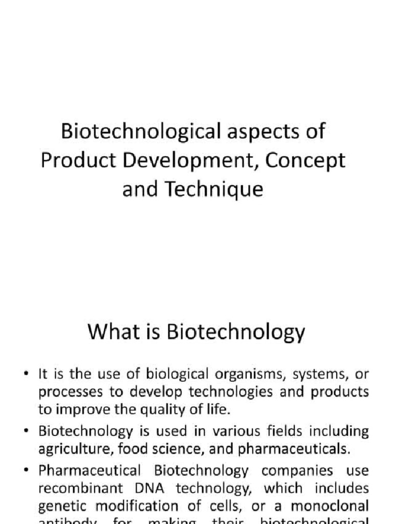 Biotech | PDF
