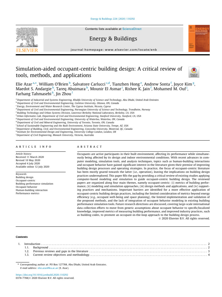 Azar 2020 | PDF | Lighting | Simulation