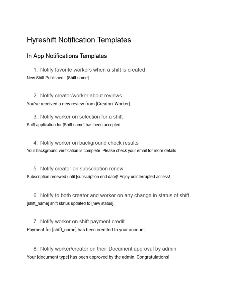 Notification Templates | PDF | Payments | Debit Card